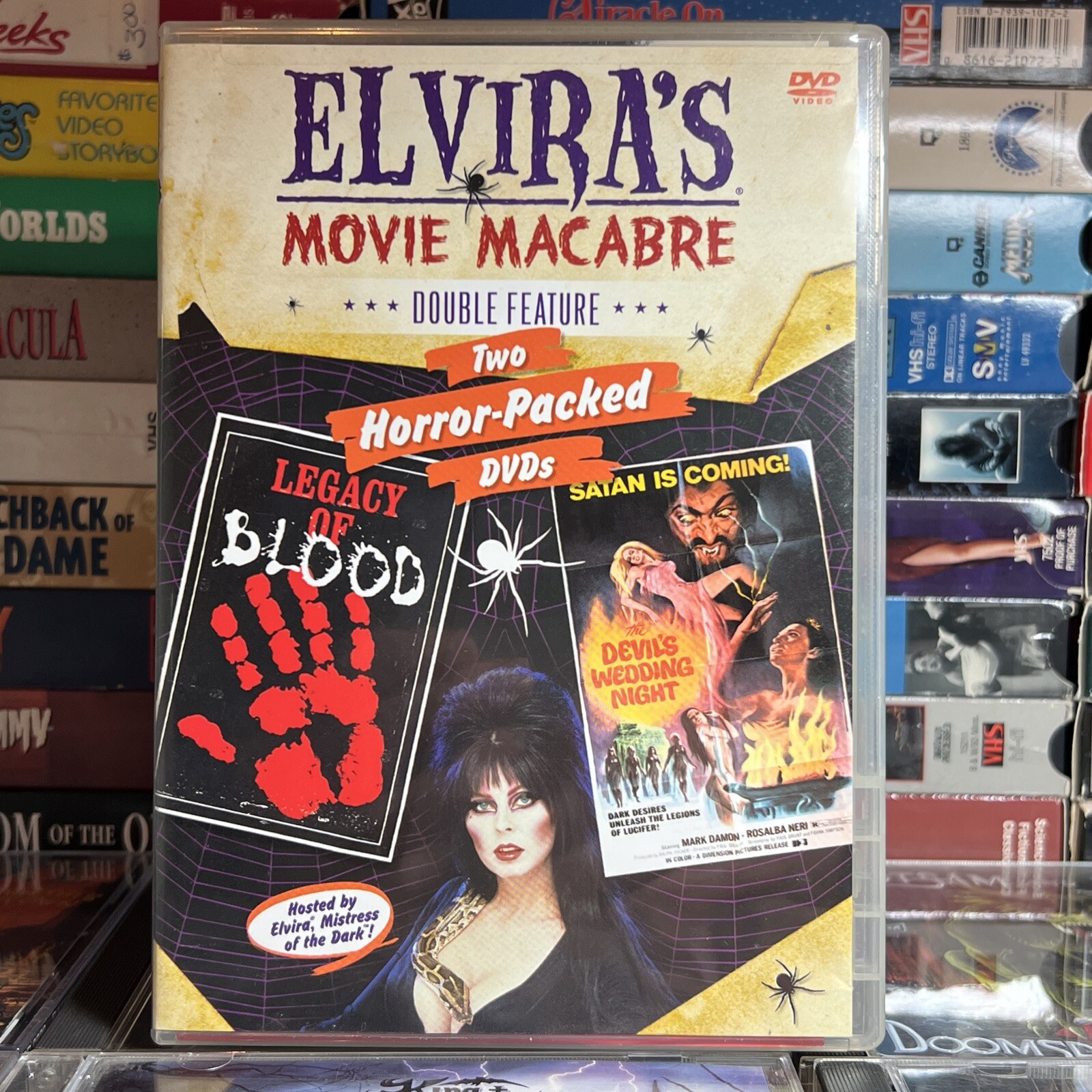 Elviras Movie Macabre - Legacy of Blood / Devils Wedding Night 1973 DVD ...