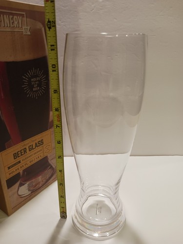 Beer Glass Giant Extra Large Draft Oversized 55 Ounces Pilsner Drinking ...