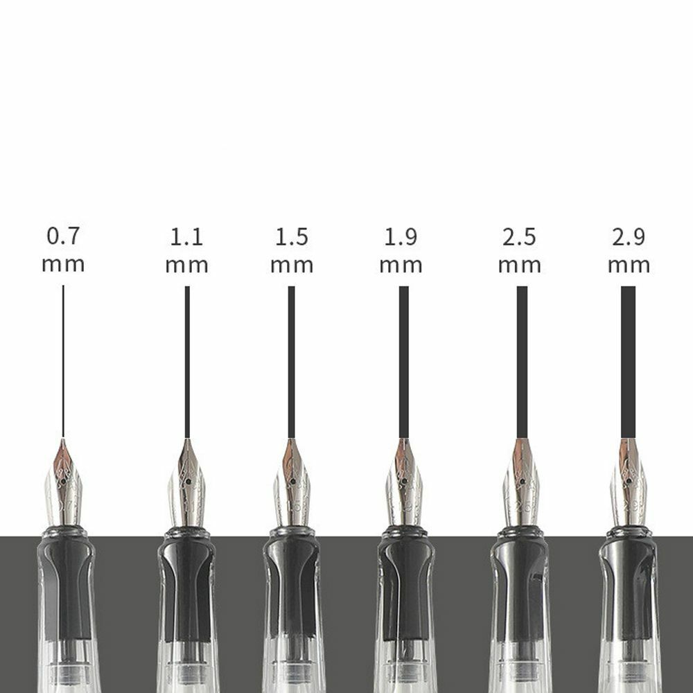 Flat Tip Pen Calligraphy Parallel Pen Fountain Pen Caligraphy Pens ...