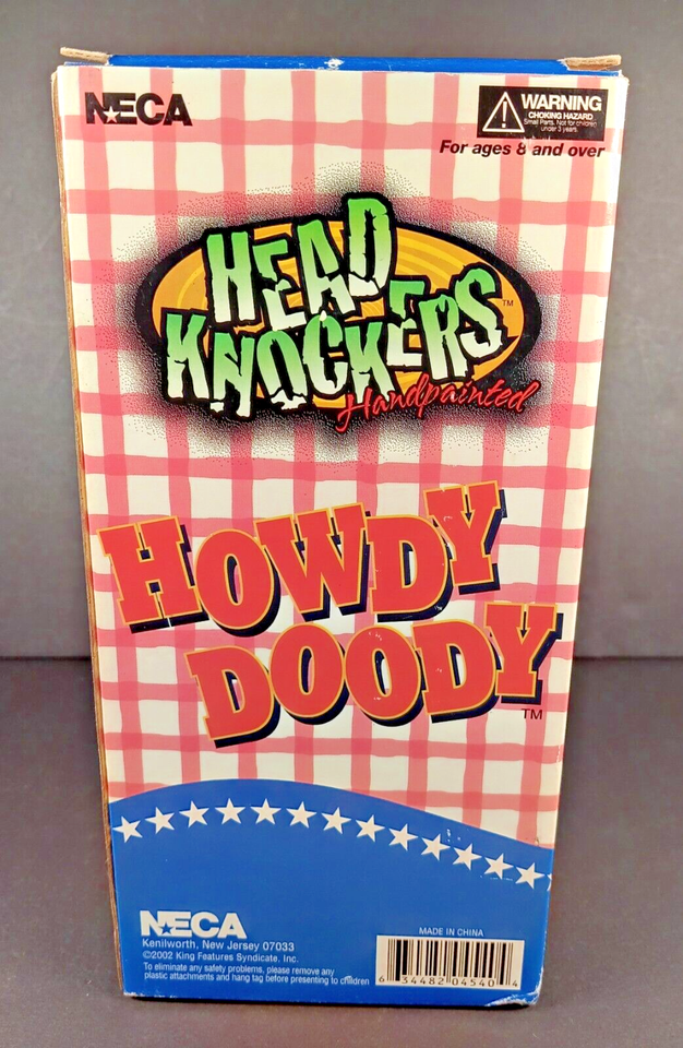 2002 Howdy Doody Head Knockers Bobblehead Cowboy Figure Hand Painted ...