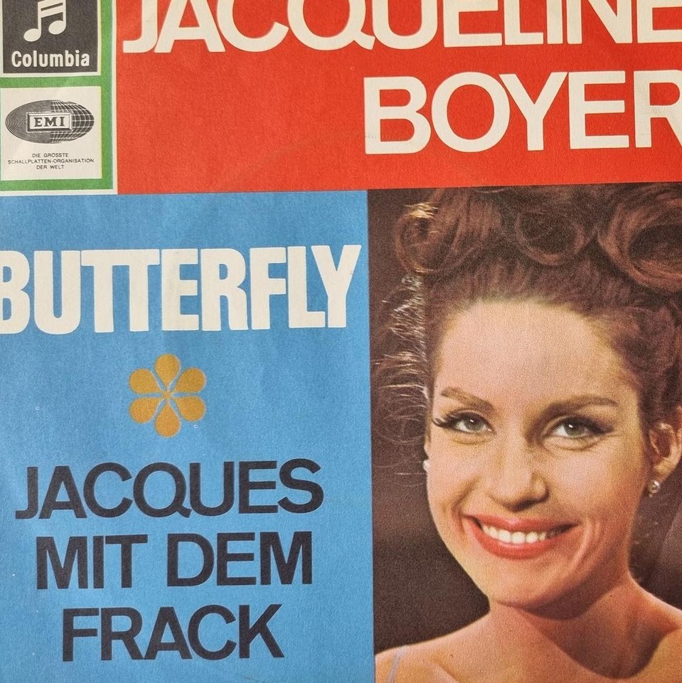 Jacqueline Boyer - Butterfly 7'' Vinyl Germany | eBay UK