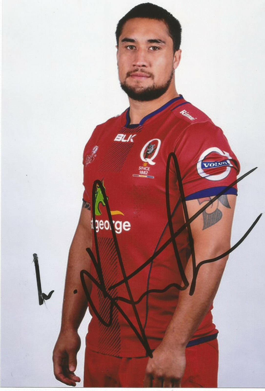 rugby autograph LEROY HOUSTON photo15X21 signed AUSTRALIA | eBay