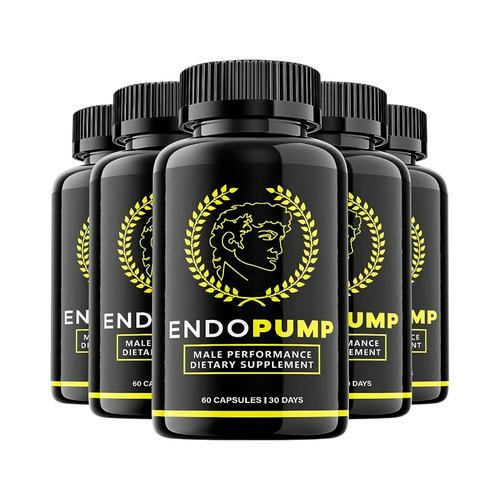 5-Pack Endopump Capsules, Endo Pump Male All Natural Dietary Supplement ...