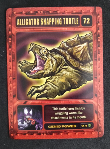 2003 Marvel Genio Card Game Alligator Snapping Turtle #72 | eBay
