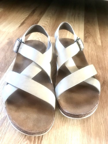 WOMENS CHACO TAN CROSS STRAP CLASSIC Z SANDAL “WAYFARER” SZ 9 PRE OWNED ...