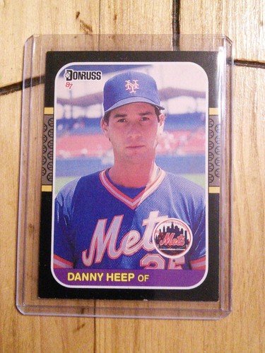 1987 Donruss New York Mets Baseball Card #649 Danny Heep VG | eBay