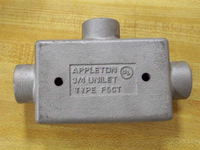 APPLETON FSCT-1-75 CAST DEVICE BOX *PZF* for sale online | eBay