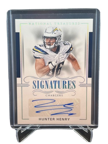 2017 Panini National Treasures - Signatures Holo Silver #S-27 Hunter ...