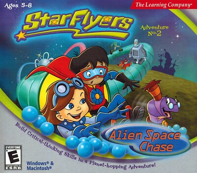 Star Flyers Adventure No. 2 Alien Space Chase Ages 5-8 Learning Company ...