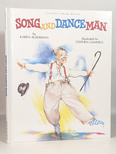 Song And Dance Man Karen Ackerman Stephen Gammell Art Vintage Weekly ...