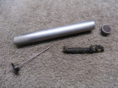 US WW2 1903 M1 Garand Oiler Nickel Plated Brass w/ Pull Thru Early War ...