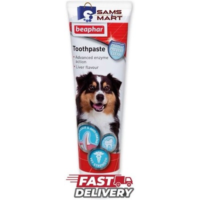 Beaphar Advanced Dual Enzyme Toothpaste Dental Care for Dogs & Cats ...