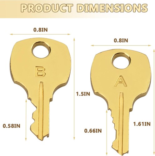 Cedar Chest Key Lock Replacement Fits All Lane S Series Locks, Brass ...