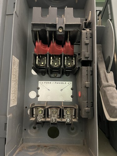 Square D H361RB Heavy Duty Safety Switch 30 Amp 600VAC- B 524 | eBay