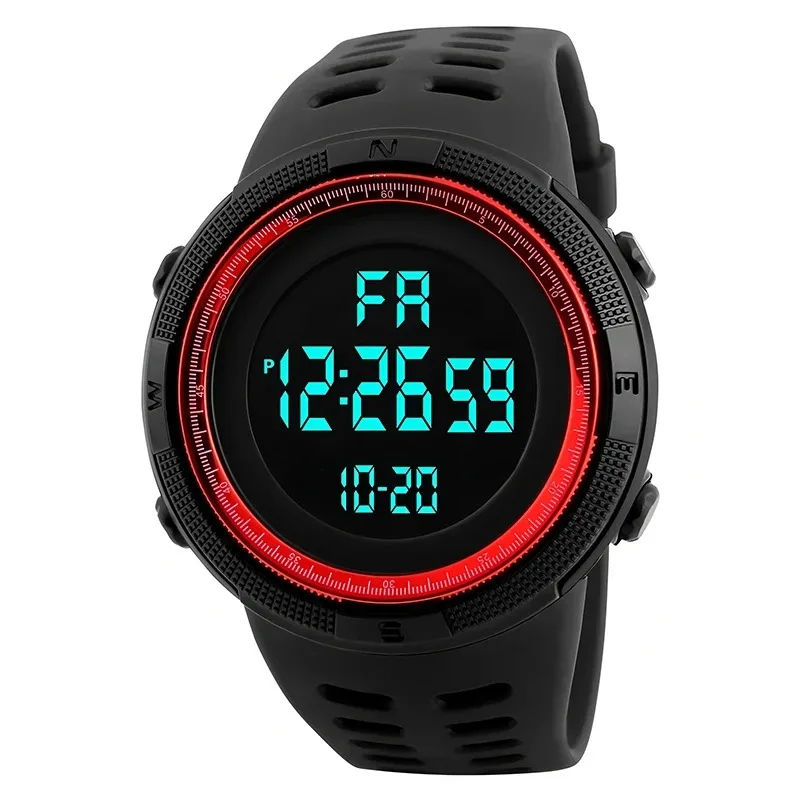 Military Tactical Sports Watch Men - Digital LED Backlight Wristwatch ...