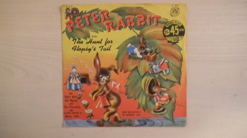 Cricket Records PETER RABBIT 45 RPM 60s | eBay