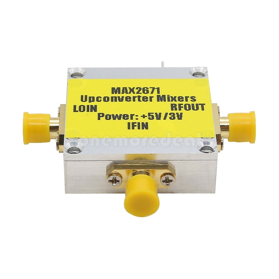 400MHz-2.5GHz Upconverter RF Frequency Mixer Converter SMA Interface ...