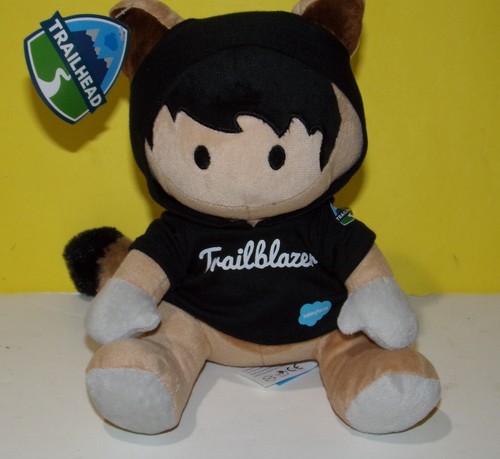 Salesforce ASTRO Nomical Trailblazer Trailhead Raccoon Mascot 8" Plush ...