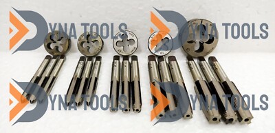 BSB/ BSCY CEI BSC 26 TPI CYCLE THREAD TAP DIE SET 1/4" TO 1/2" - 20 PCS ...