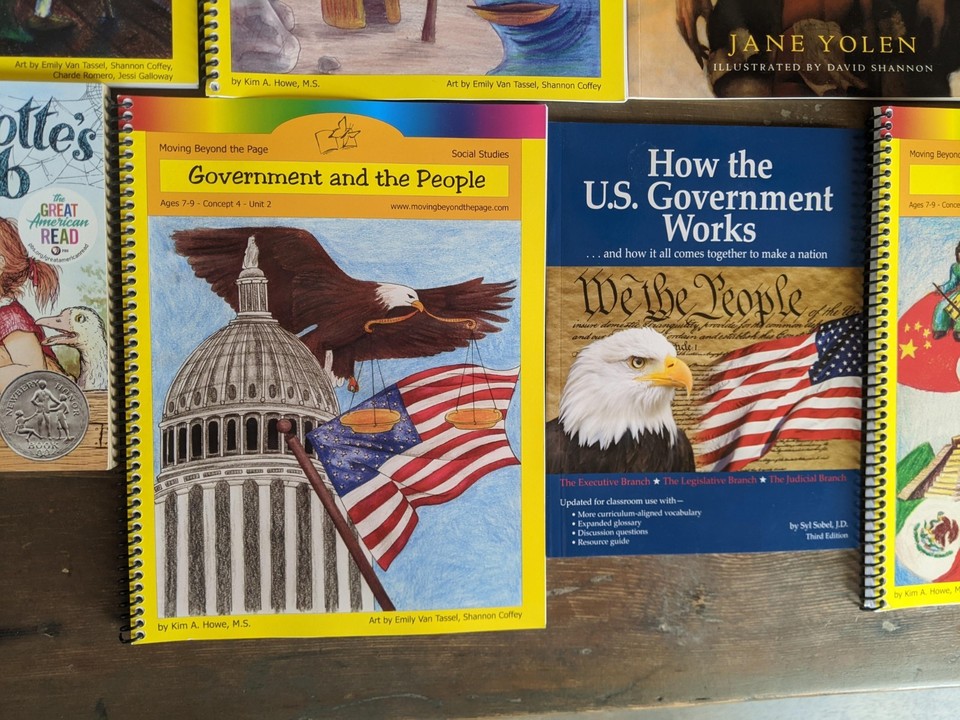 Moving Beyond the Page Unit Study Curriculum 7-9 LOT 35 Books 20 ...