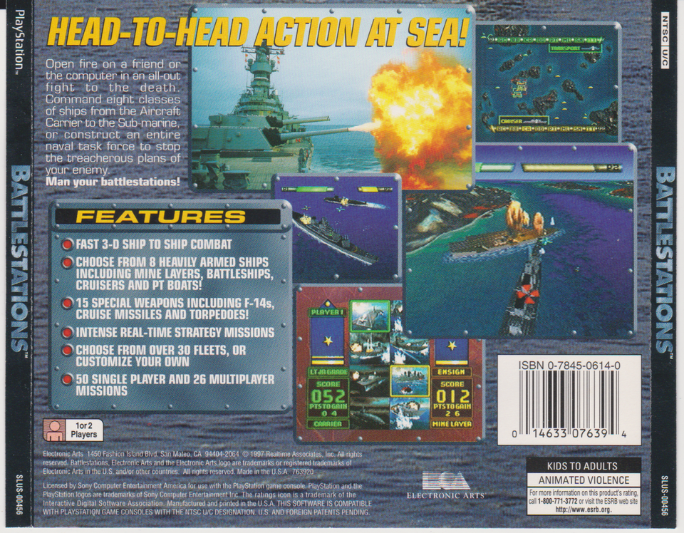 Battlestations (Sony PlayStation 1, 1997) 14633076394| eBay