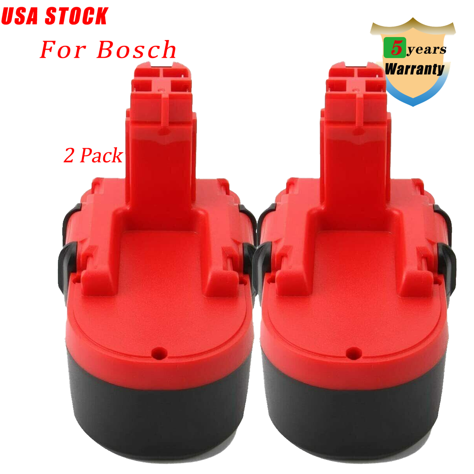 2Pack For Bosch 18V 3.6Ah Extended Drill Battery BAT025 BAT026 BAT160 ...