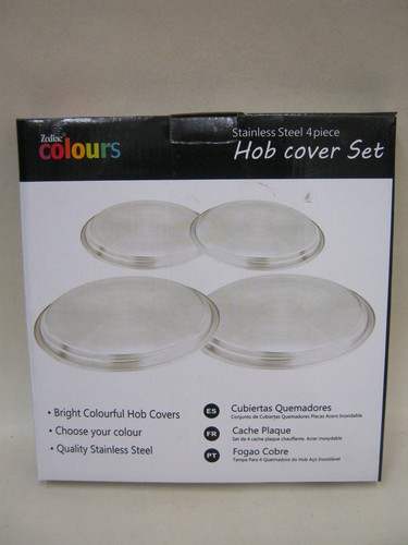Stainless Steel Hob Covers Electric Gas Hobs Cover Set 4 Piece ...