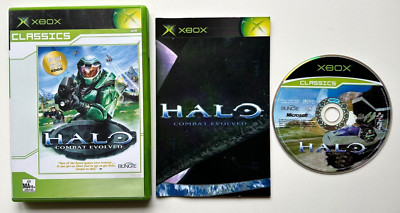 Halo Combat Evolved XBOX Game with Manual - Like New | eBay