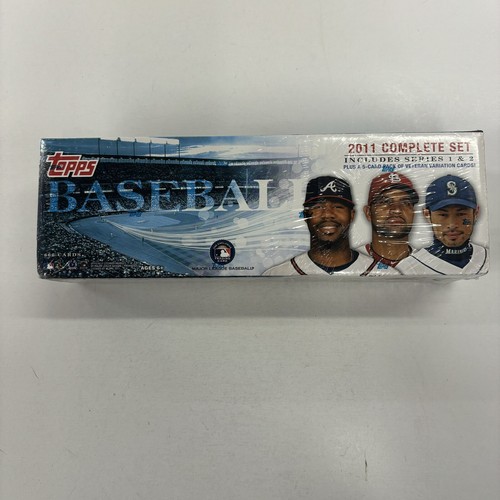 2011 Topps Baseball Factory Sealed Complete Set Series 1 & 2 5 Vet ...