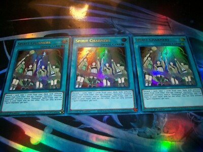 3x Spirit Charmers 1st Edition Ultra Rare SDCH-EN041 Yu-Gi-Oh! | eBay