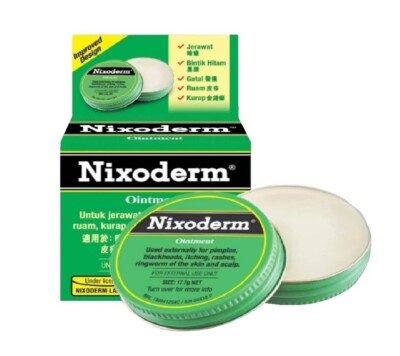 2x NIXODERM Cream Ointment Skin Care Treat Acne Pimples Ringworm Itch ...