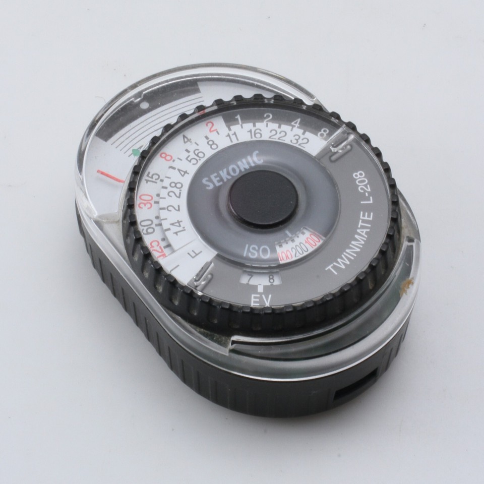 【MINT】Sekonic L-208 TwinMate Analog Incident and Reflected Light Meter ...