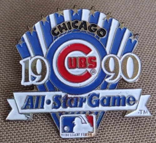 1990 MLB All Star Game Wrigley Field Chicago Cubs Pin | eBay