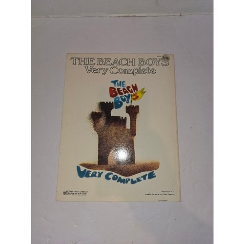 The Beach Boys Very Complete Piano Vocal Guitar Songbook - Sheet Music ...