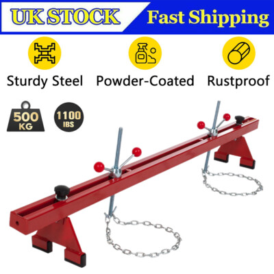 NEW 500kg Engine Support Double Beam Bar Stand Motor Lift Lifter ...