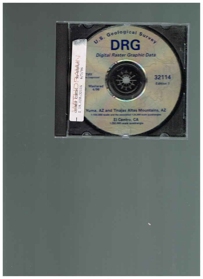 5 U S Geological Survey CD-Rom discs see description | eBay UK