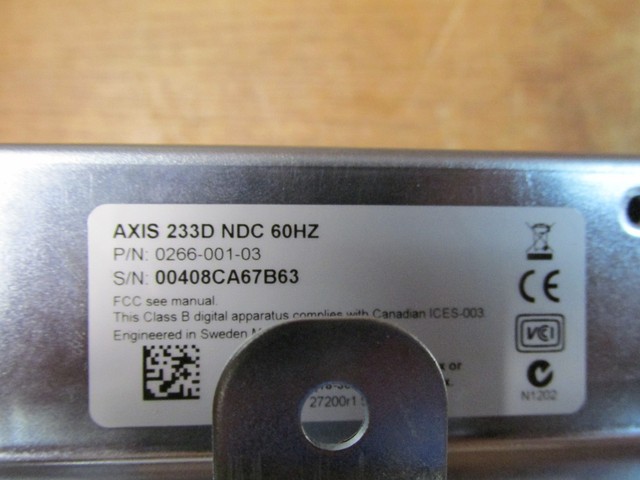 Axis 233D PTZ IP Network Dome Security Surveillance Camera Cam for sale ...