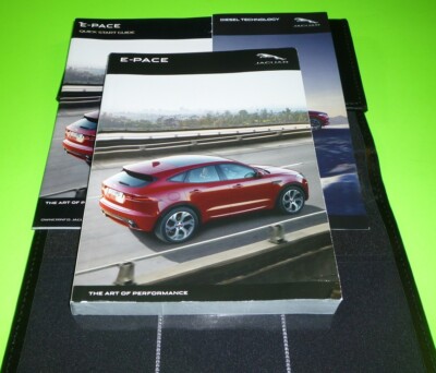 2020 JAGUAR E-PACE OWNERS MANUAL SET 20 E PACE GUIDE HANDBOOK SE R HSE ...