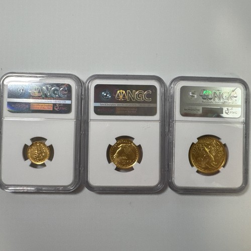 3-PIECE SET - 2016-W CENTENNIAL GOLD NGC SP70 EARLY RELEASE- MILES ...