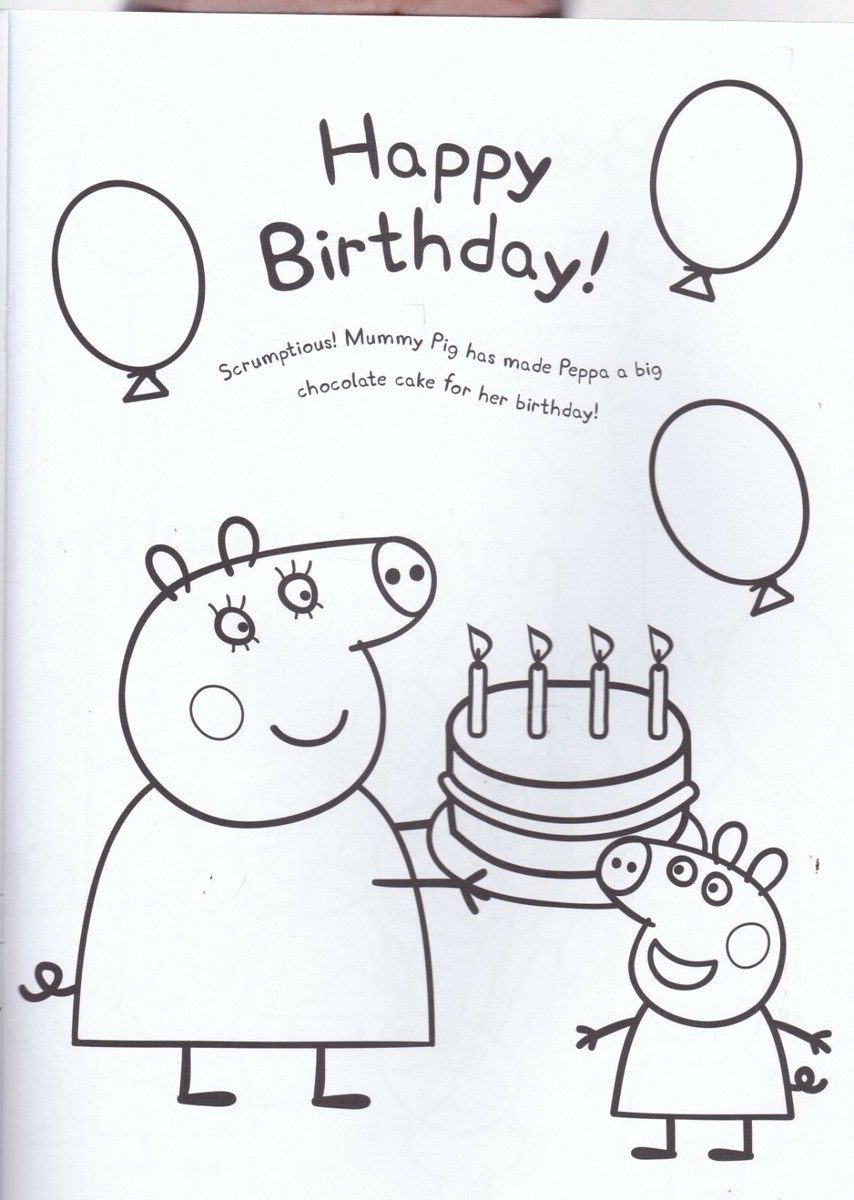 Peppa Pig Coloring Pages A4 Paper [2025]
