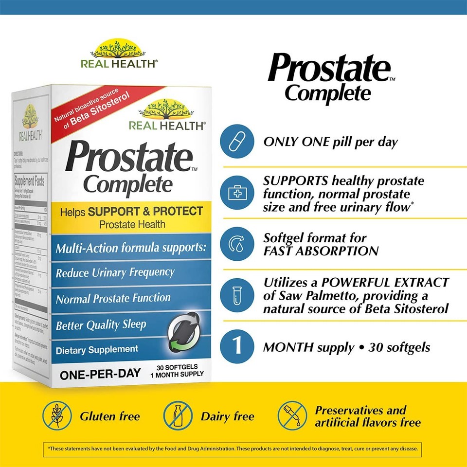 Prostate Complete - Prostate Supplements for Men, Prostate Health, Prostate R... 647125001309| eBay