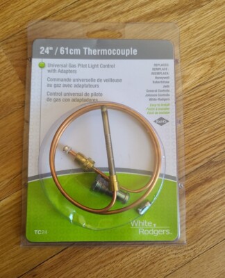 White-Rodgers TC24 Universal 24" Thermocouple NEW FAST SHIPPING SEALED ...