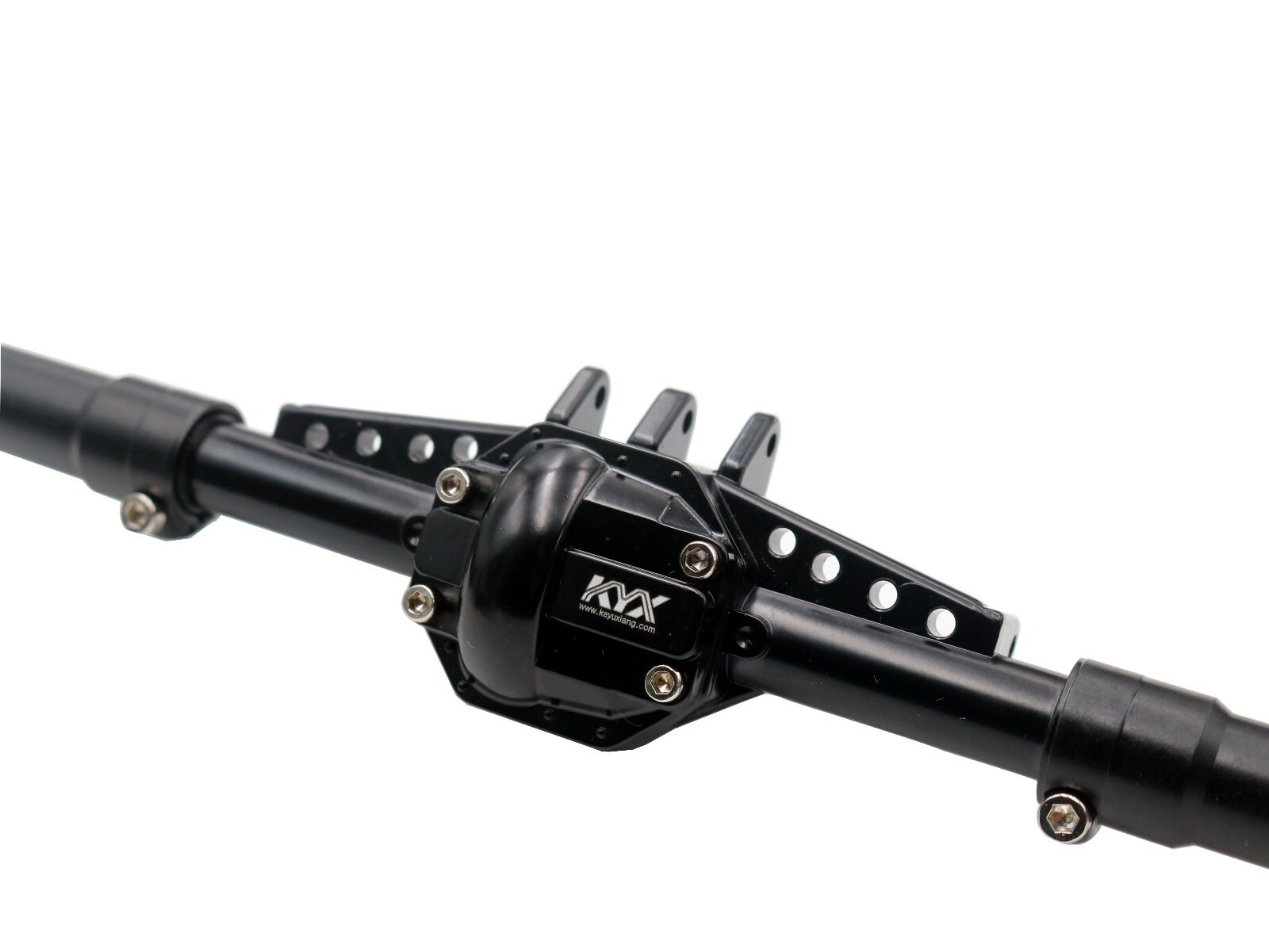 KYX Axial SCX10 II Front and Rear Axle set w/ Axle Mounted Servo Mount ...