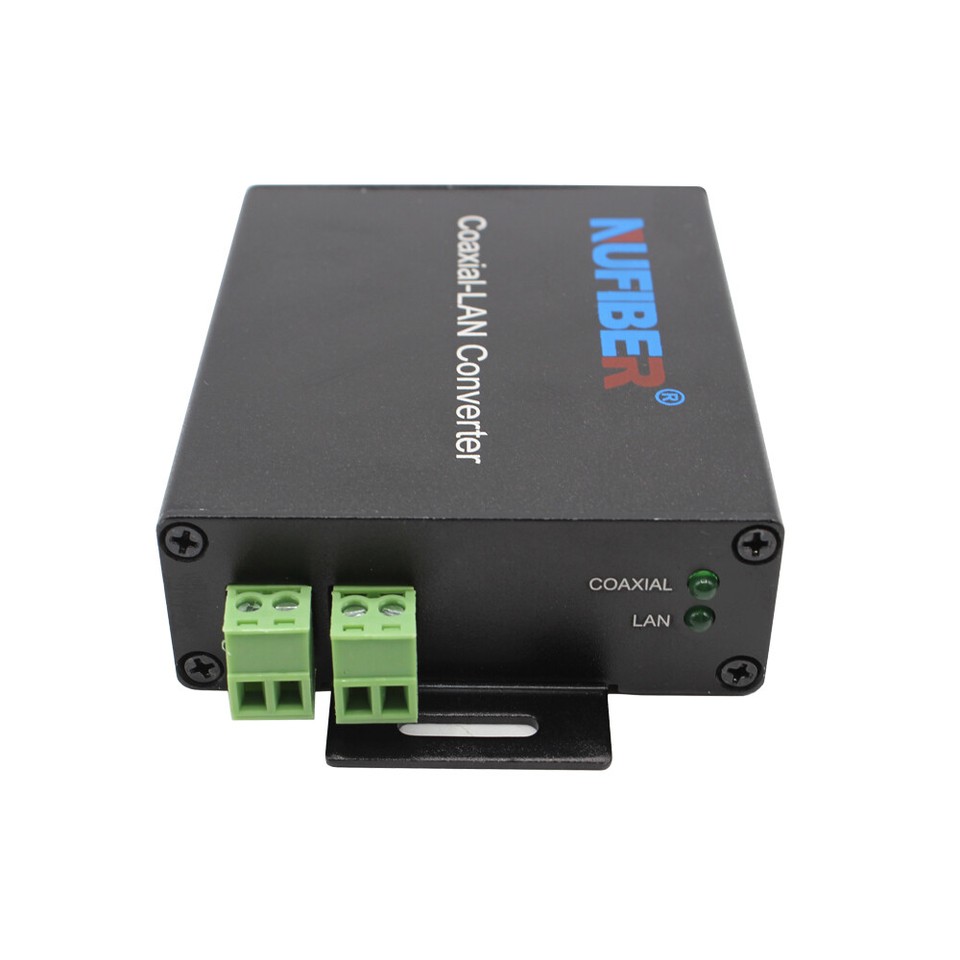 Ethernet over 2-wire Extender 10/100M UTP to Twisted Pair Converter 2KM ...