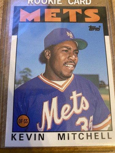 1986 Topps Traded XRC Kevin Mitchell Rookie Rc Mets #74 Nice | eBay