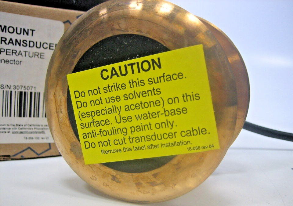 Garmin Airmar B60 20 Degree Tilted Element Bronze Thru-Hull Transducer ...