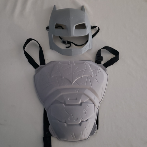 BATMAN Mask & CHEST PLATE thinkway toys dc comics halloween cosplay | eBay