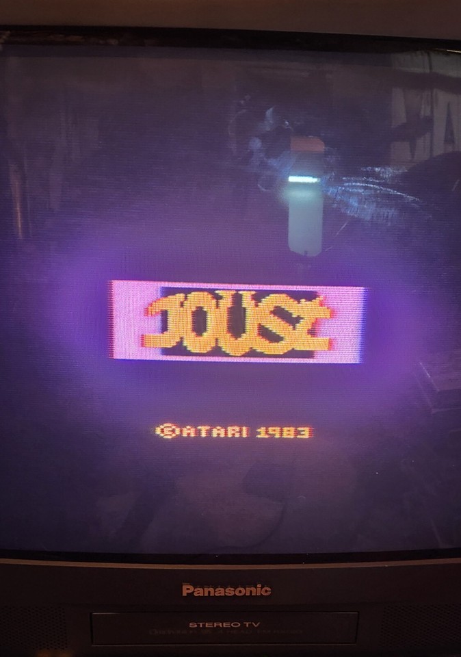 ATARI 2600 Sears Tele-Games Video Arcade Console Bundle WORKS Case And ...