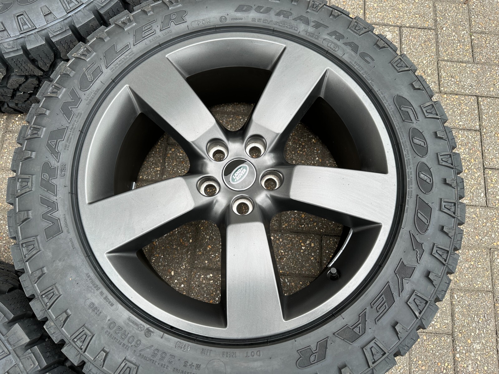 20" DEFENDER 2024 L663 style 5098 genuine wheels goodyear DURATRAC MT ...