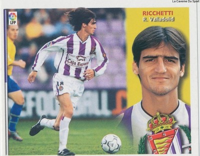 PABLO RICCHETTI # ARGENTINA REAL VALLADOLID LIGA 2003 ESTE STICKER ...